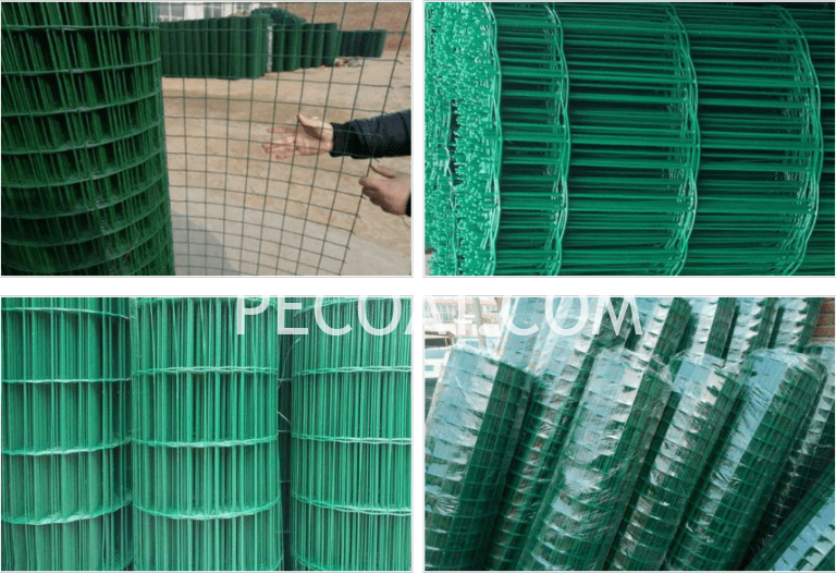 Thermoplastic PVC Powder Coating For Dutch Wire Mesh Spot Welded Mesh