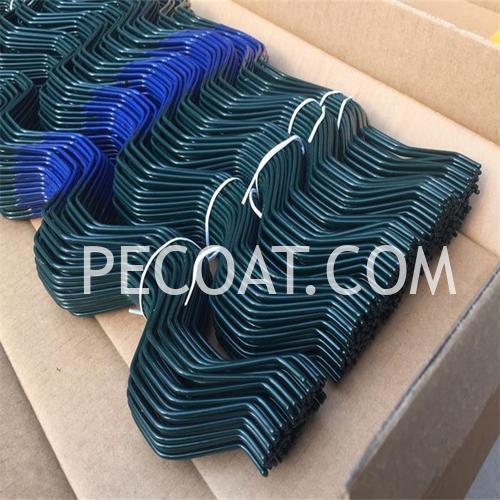 PE Plastic Powder Coating For Wiggle Wire Spring Wire-Lock
