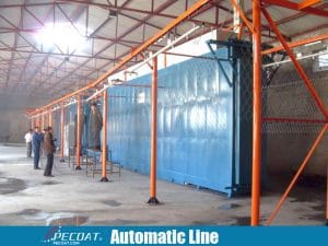 Fluidized Bed Powder Coating Equipment, Dip Powder Coat Line